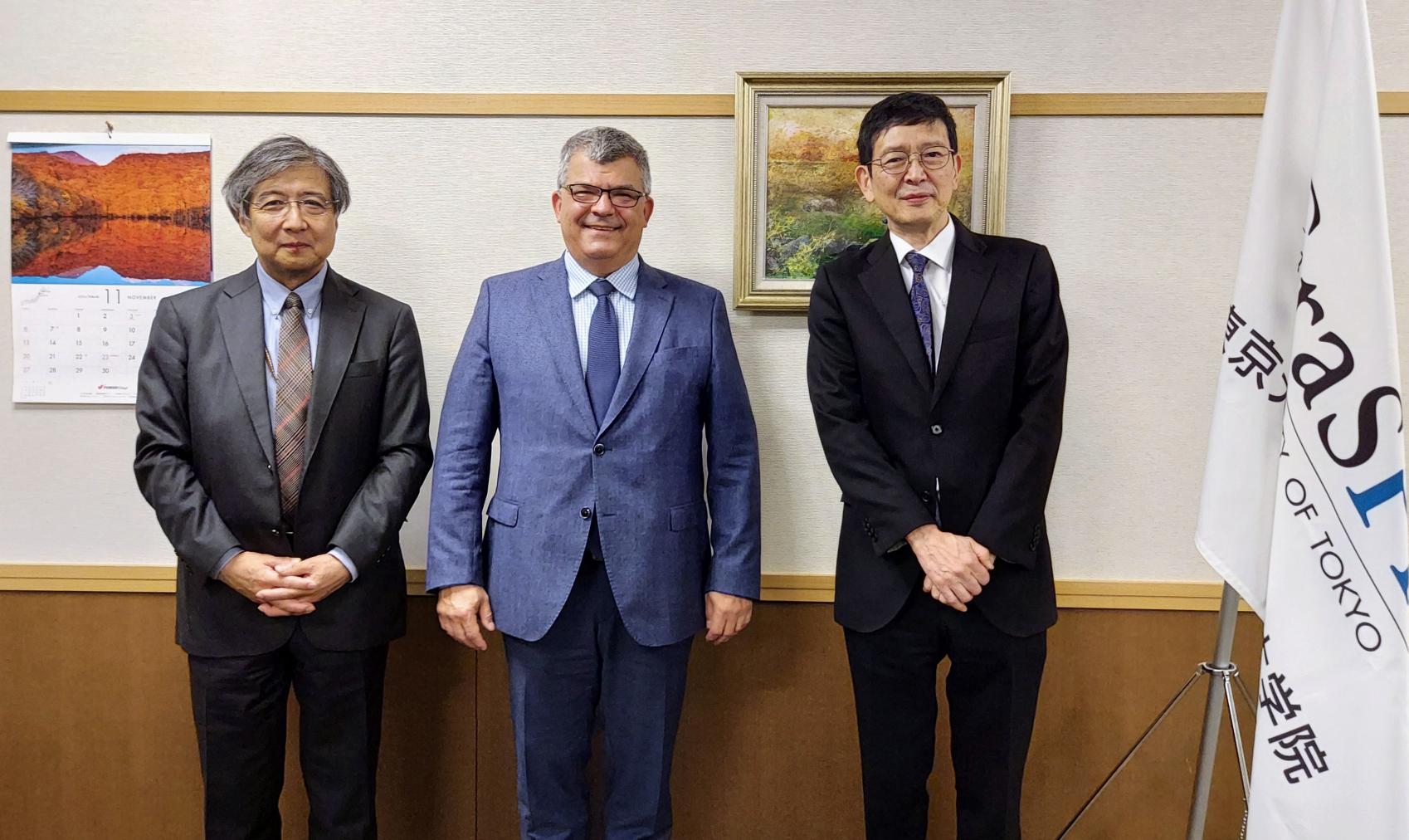 His Excellency Ovidiu Dranga, Ambassador of Romania, visited GraSPP | GraSPP